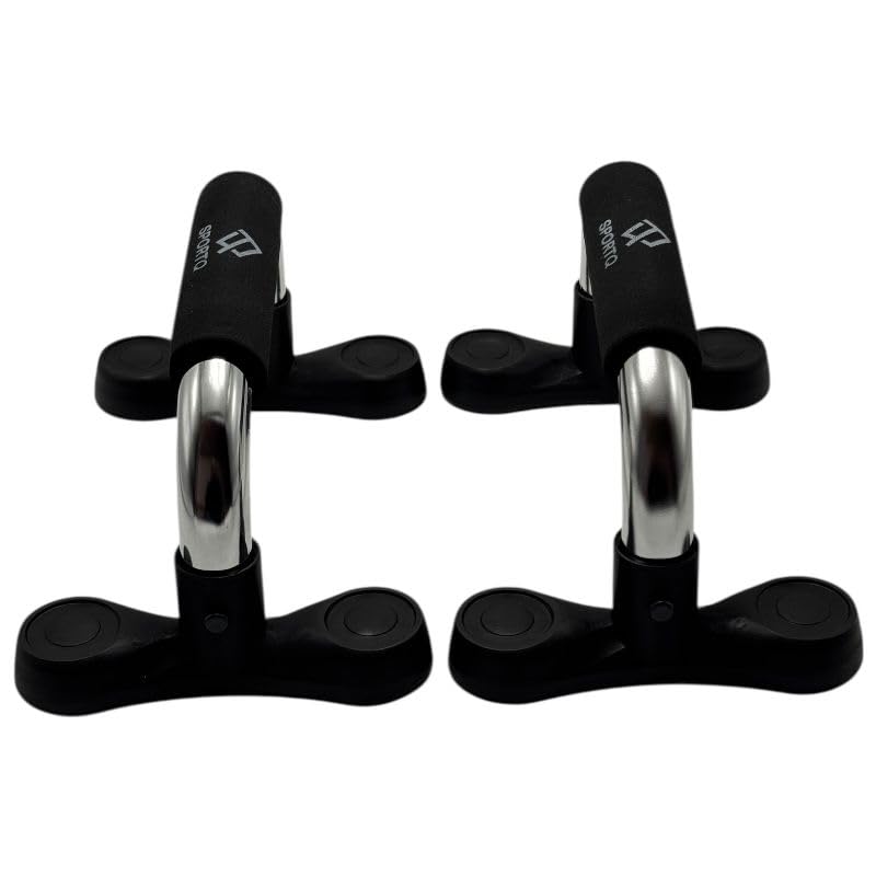 SportQ Professional Push Up Grips – Ergonomic Anti-Slip Design Helps Y
